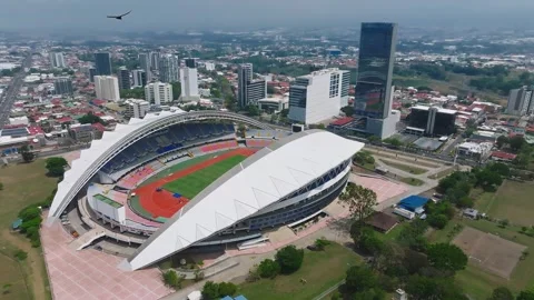 View of the National Stadium of Costa Ri... | Stock Video | Pond5