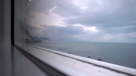 Train Window Snow Stock Video Footage | Royalty Free Train Window Snow ...