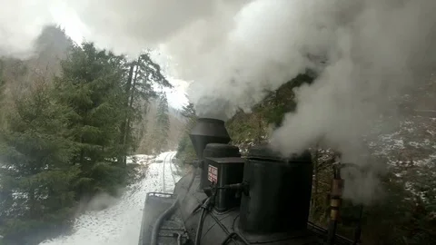 View of an old traditional steam engine ... | Stock Video | Pond5