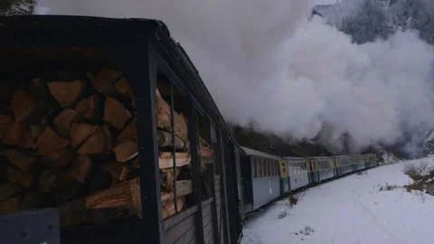 View of an old traditional steam engine ... | Stock Video | Pond5