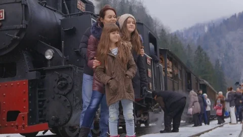 View of an old traditional steam engine ... | Stock Video | Pond5