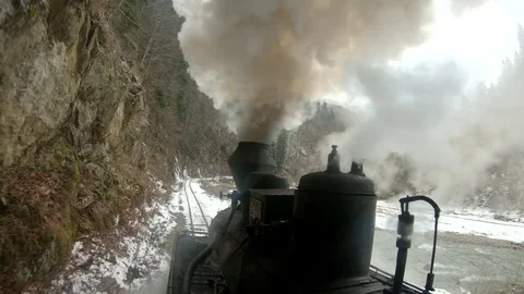 View of an old traditional steam engine ... | Stock Video | Pond5