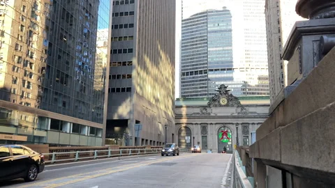 View from Park Ave bridge, pans from Gra... | Stock Video | Pond5