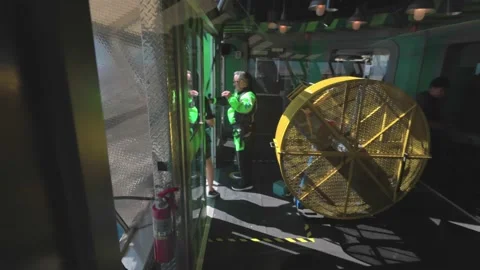 View of person preparing to jump from Sk... | Stock Video | Pond5