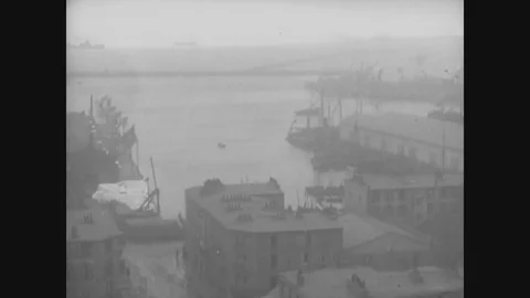 View of the pier in which President Wils... | Stock Video | Pond5