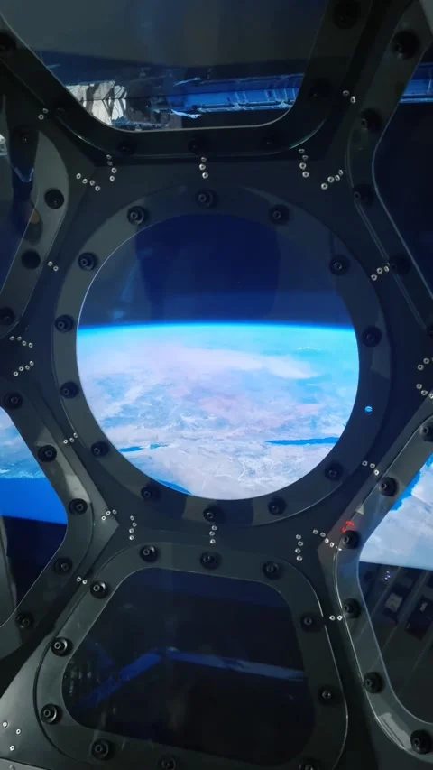 Spaceship Window Stock Video Footage | Royalty Free Spaceship Window ...