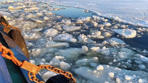 Ice Side View Stock Footage ~ Royalty Free Stock Videos | Pond5