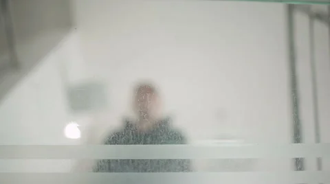 View on the soles through the glass floo... | Stock Video | Pond5