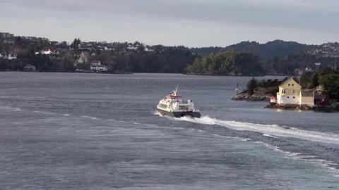 View from stern ocean boat making waves ... | Stock Video | Pond5