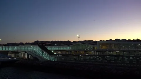 View of Tanger, city of Morocco at sunse... | Stock Video | Pond5