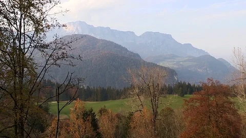 View through the big window, Hitlers Ber... | Stock Video | Pond5