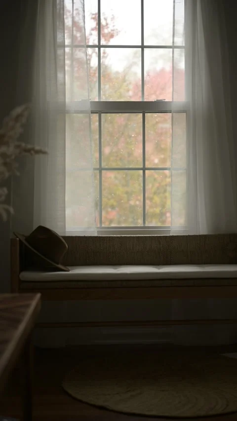 Snow Falling Outside Window Stock Videos – Royalty-Free HD & 4K Videos