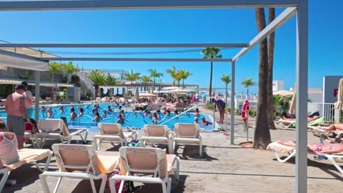 Water Sport Pool Stock Videos – Royalty-Free HD & 4K Videos