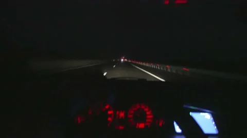 View of track from first person. Road tr... | Stock Video | Pond5