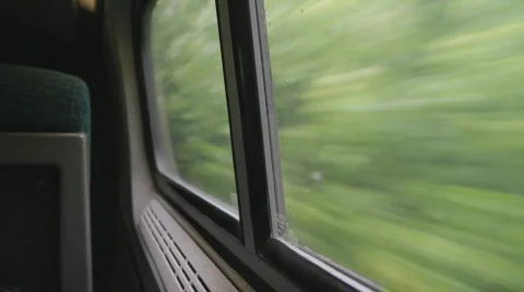 Window View From Train Stock Video Footage | Royalty Free Window View ...