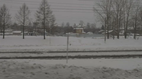 Snow Train Window Stock Video Footage | Royalty Free Snow Train Window ...