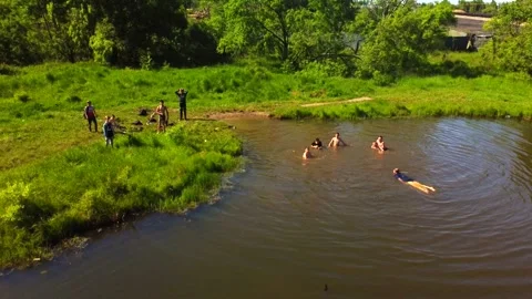 Village Boys Swimming Stock Videos – Royalty-Free HD & 4K Videos | Pond5