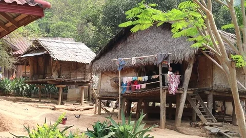 Houses In Laos Stock Videos – Royalty-Free HD & 4K Videos