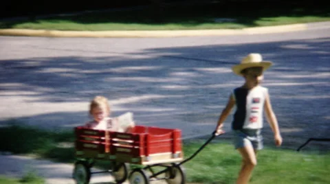 Pulling The Wagon Stock Videos – Royalty-Free HD & 4K Videos