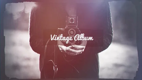 Vintage Album ~ After Effects Project ~ AE #94952675 | Pond5