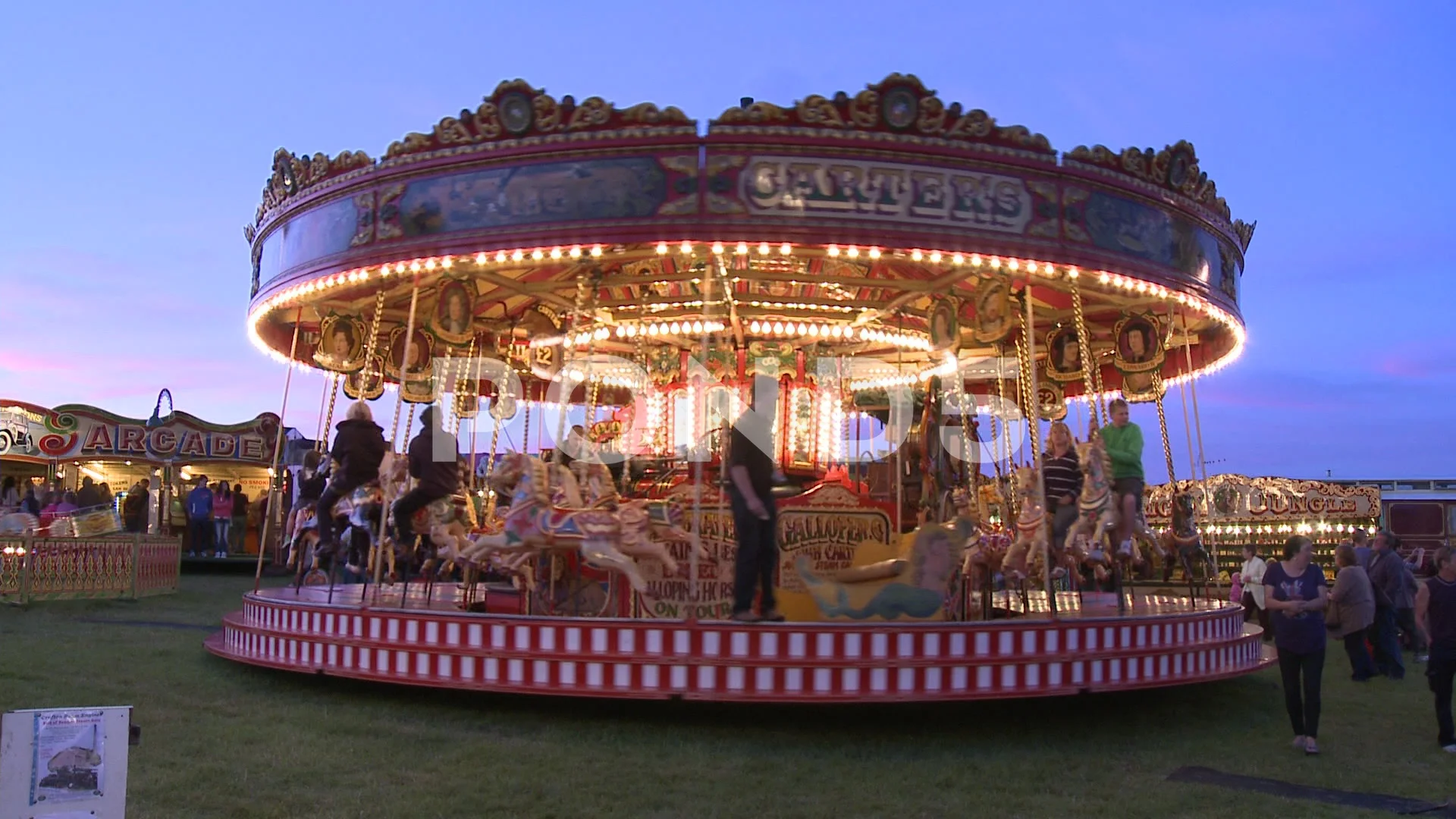 Vintage Carousel Wallpaper