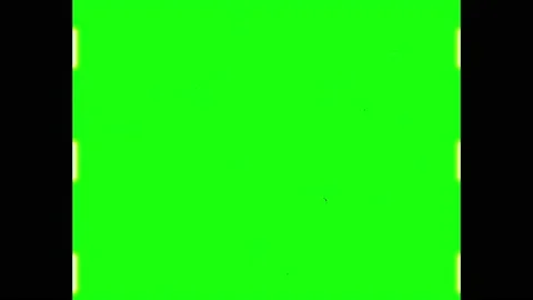 Vintage Film Overlay On Green Screen | Stock Video | Pond5