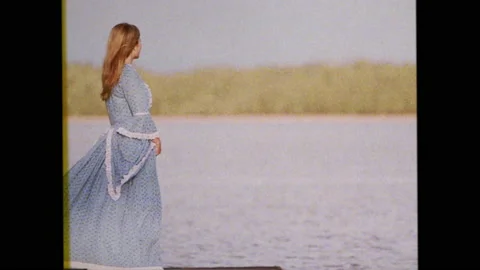 Vintage Historic Footage of Woman in Old... | Stock Video | Pond5