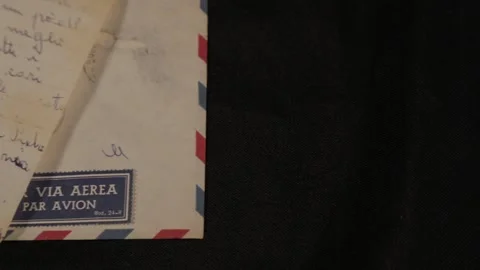 Vintage Letters and Faded Envelopes - Mo... | Stock Video | Pond5