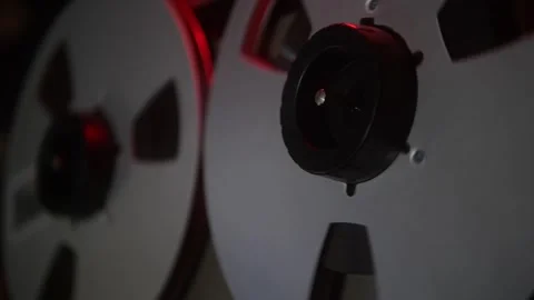 Vintage recording studio reel to reel ta... | Stock Video | Pond5