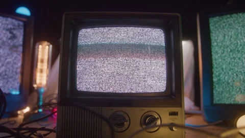 Ancient Television Static Stock Videos – Royalty-Free HD & 4K Videos