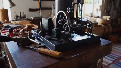 Vintage Steam Boat Stock Footage ~ Royalty Free Stock Videos | Pond5