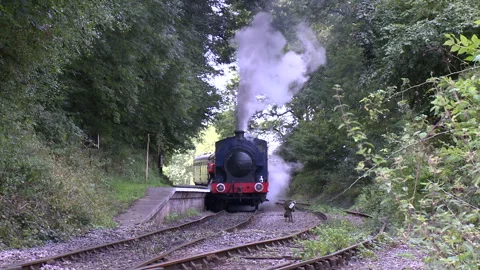 A Steam Trail Stock Video Footage | Royalty Free A Steam Trail Videos ...