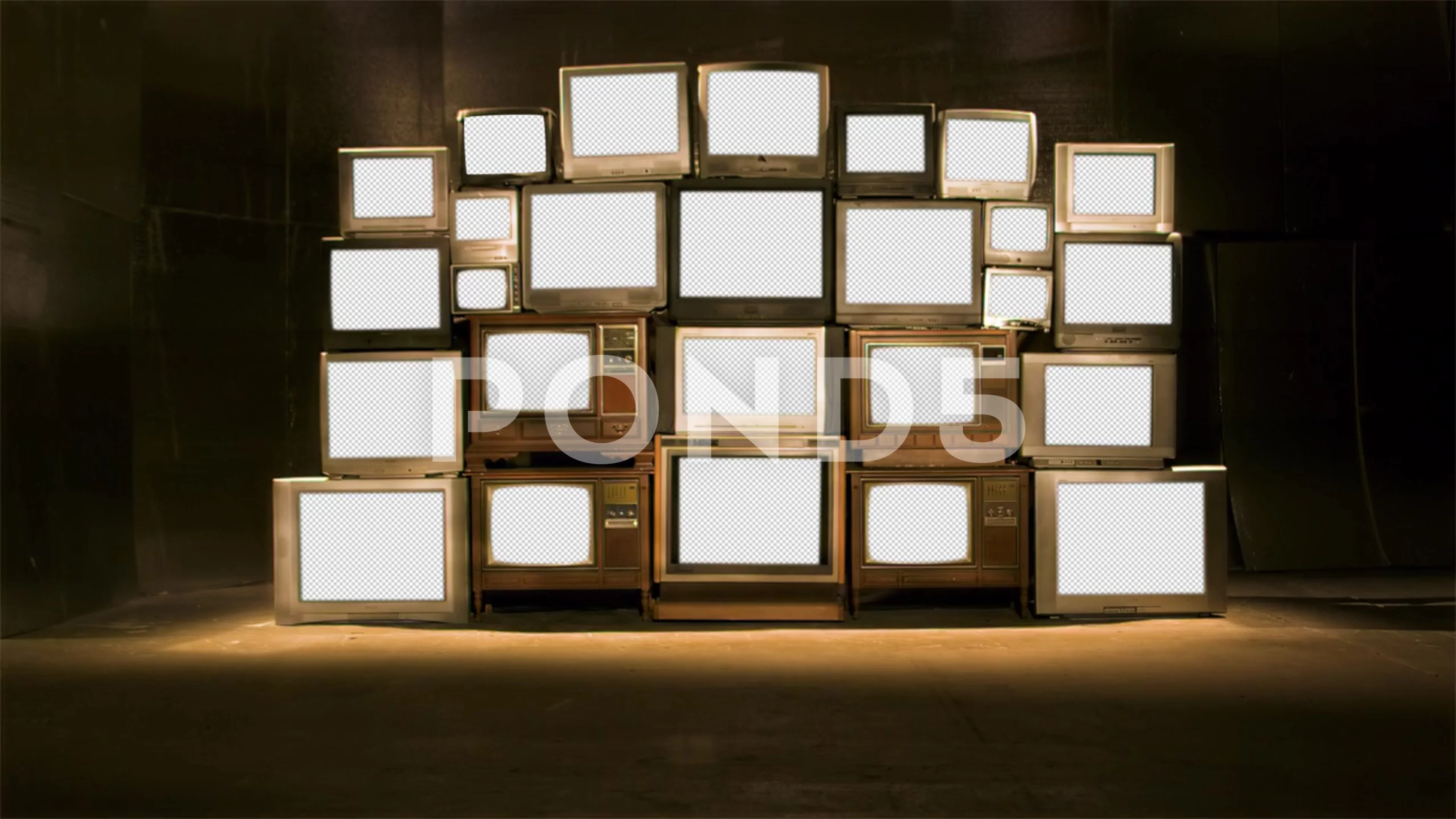 Multiple Television Display Wall