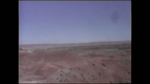 Vintage VHS People Look Over the Grand C... | Stock Video | Pond5