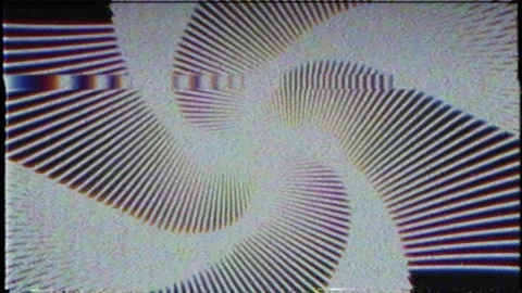 Vintage VHS Retro Graphics 80s | Stock Video | Pond5