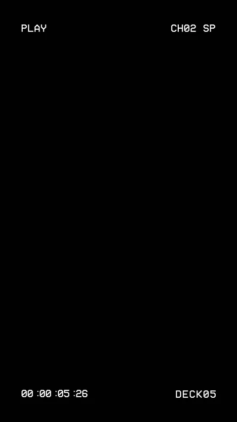 Vintage VHS (Video Home System) defects ... | Stock Video | Pond5