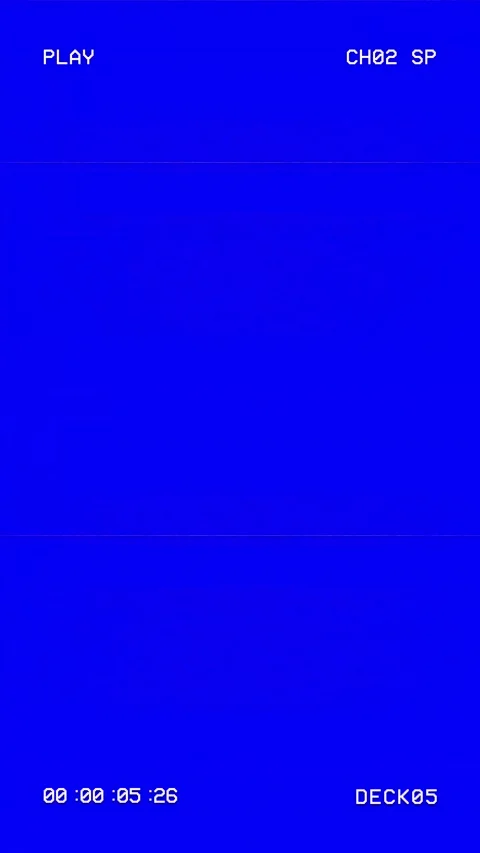 Vintage VHS (Video Home System) defects ... | Stock Video | Pond5