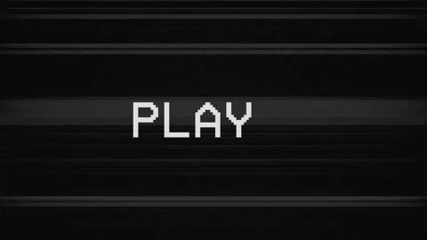 Vintage VHS (Video Home System) defects ... | Stock Video | Pond5