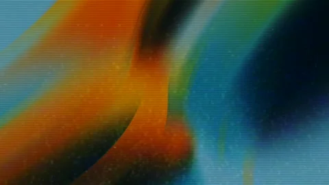 Vintage Visualizer - "VHS Blue Wave" | Stock Video | Pond5