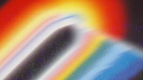 Vintage Visualizer - "VHS Color Ribbon" | Stock Video | Pond5