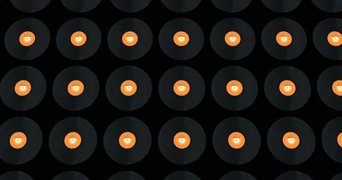 Vinyl Record manufacturing animation top... | Stock Video | Pond5