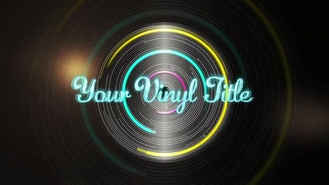 After Effects Template: Vinyl Record Titles #142117540