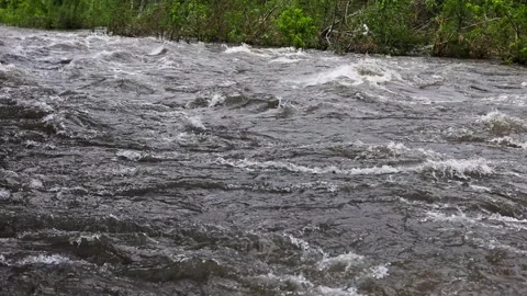 violent raging water and class 4 rapids ... | Stock Video | Pond5