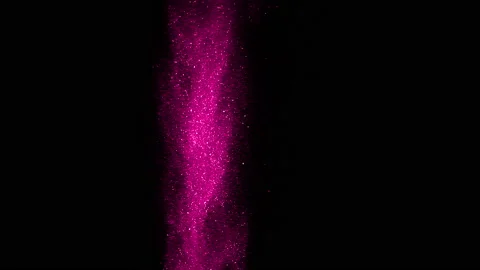 Violet dust particles in alpha backgroun... | Stock Video | Pond5