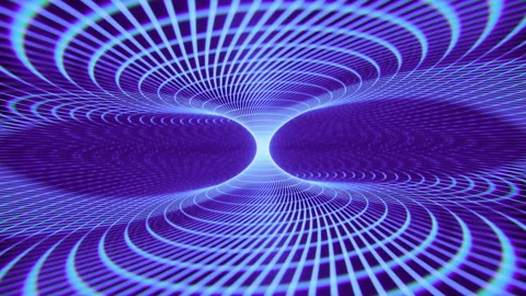 Violet Grid Dimension Loop in a 3D anima... | Stock Video | Pond5