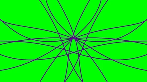 violet lines symmetrical background gree... | Stock Video | Pond5