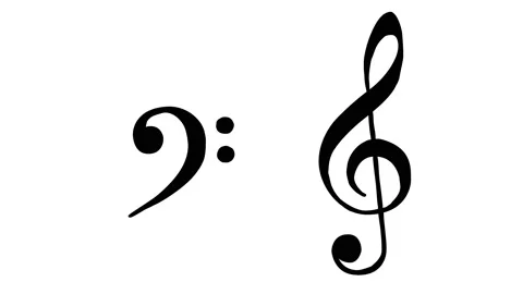 Bass Clef Stock Video Footage | Royalty Free Bass Clef Videos | Pond5