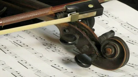 Scrolling Music Notes Staff Stock Video Footage | Royalty Free ...