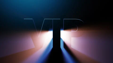 VIP Light Animation Text Background | Stock Video | Pond5
