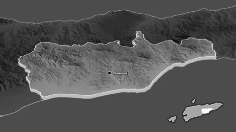 Viqueque - district of East Timor, extru... | Stock Video | Pond5